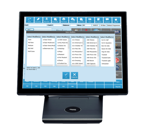 Future Touch POS Hospitality POS System – SoCal Point-Of-Sale Systems